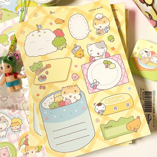 [Jhove Studio] Lunchbox Memo Pad – It's Deco Day