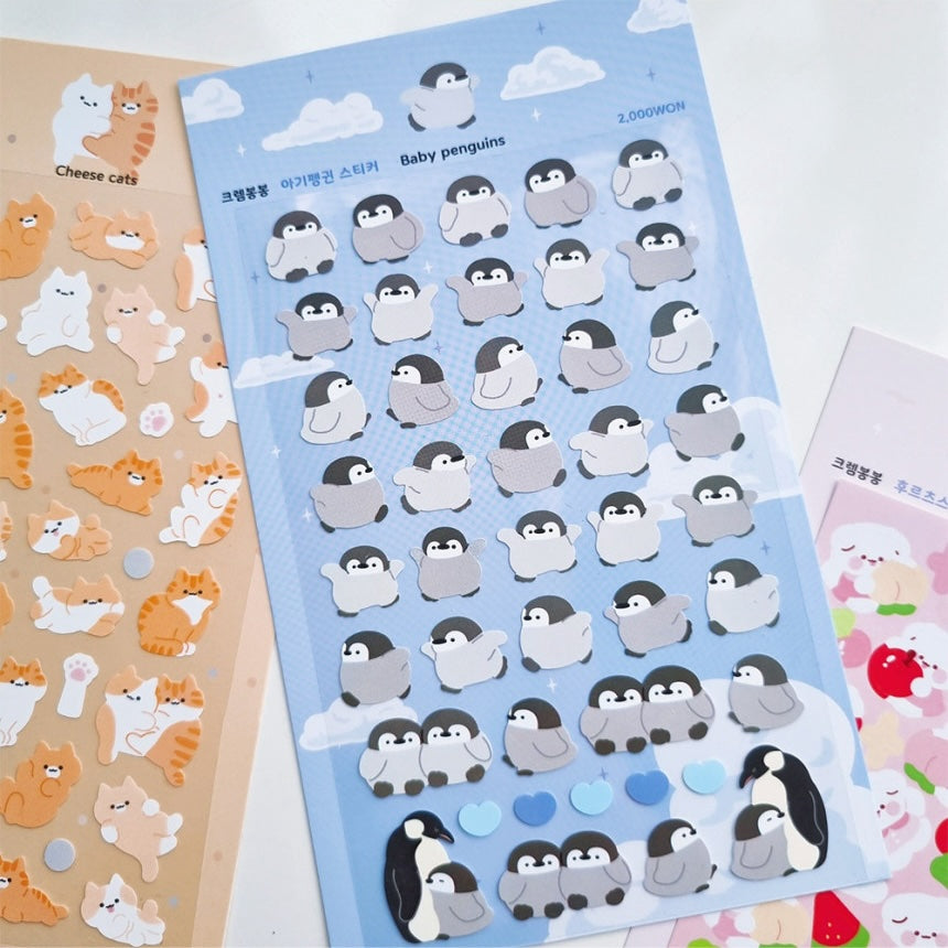 [My Mousse] Baby Penguin Sticker – It's Deco Day