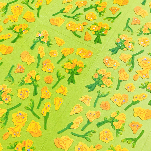 [Manta Box] Freesia Deco Sticker – It's Deco Day