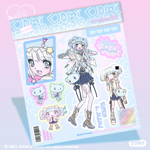 [Domi World] Dodo Assorted Stickers – It's Deco Day
