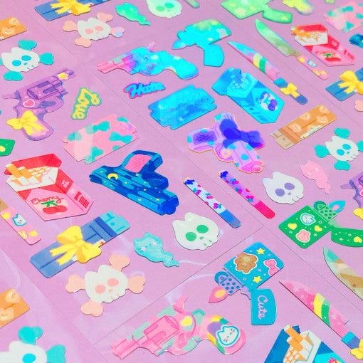 [Manta Box] Dangerous Things Deco Sticker – It's Deco Day
