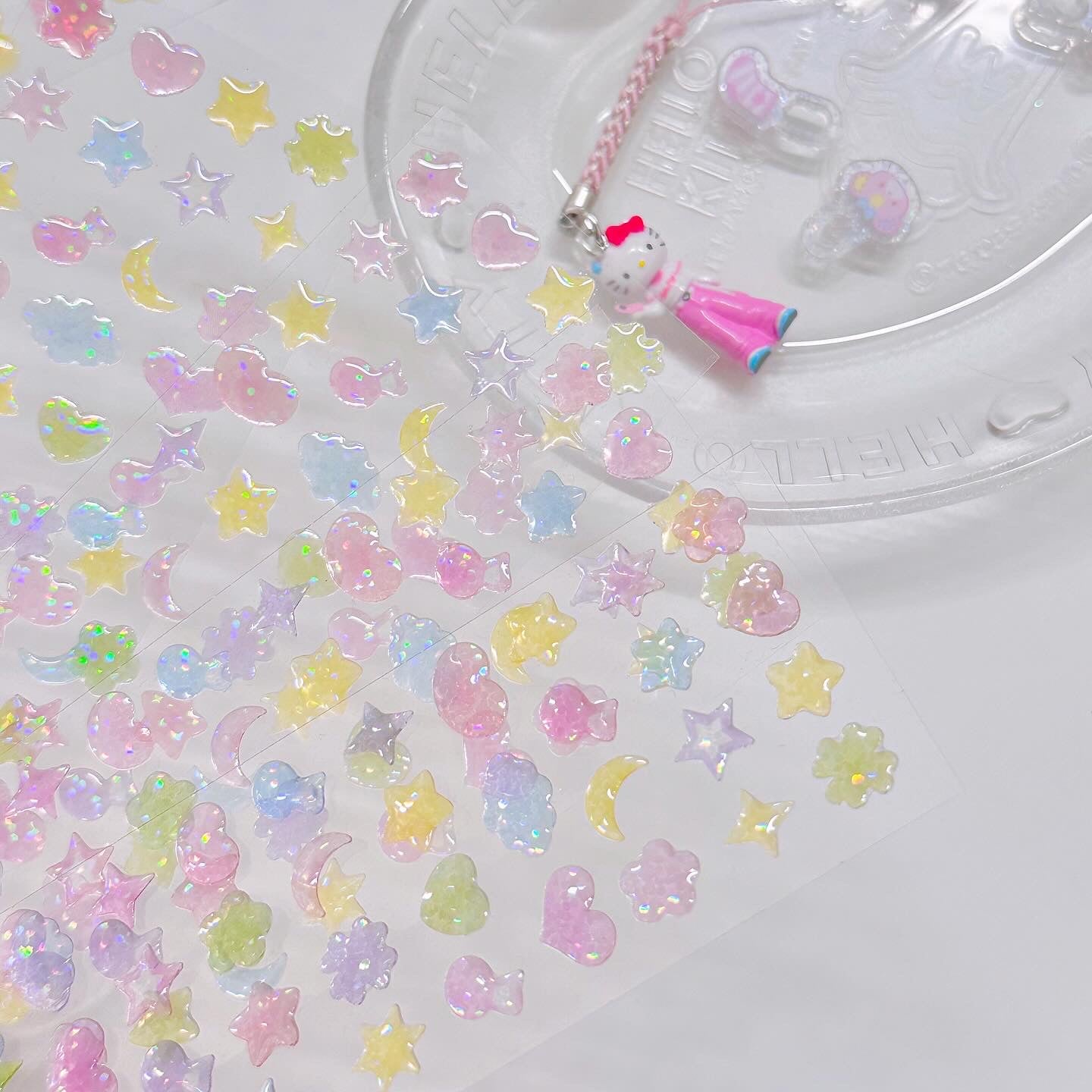 [Pearly Button] Happy Candy Jelly Deco Sticker – It's Deco Day