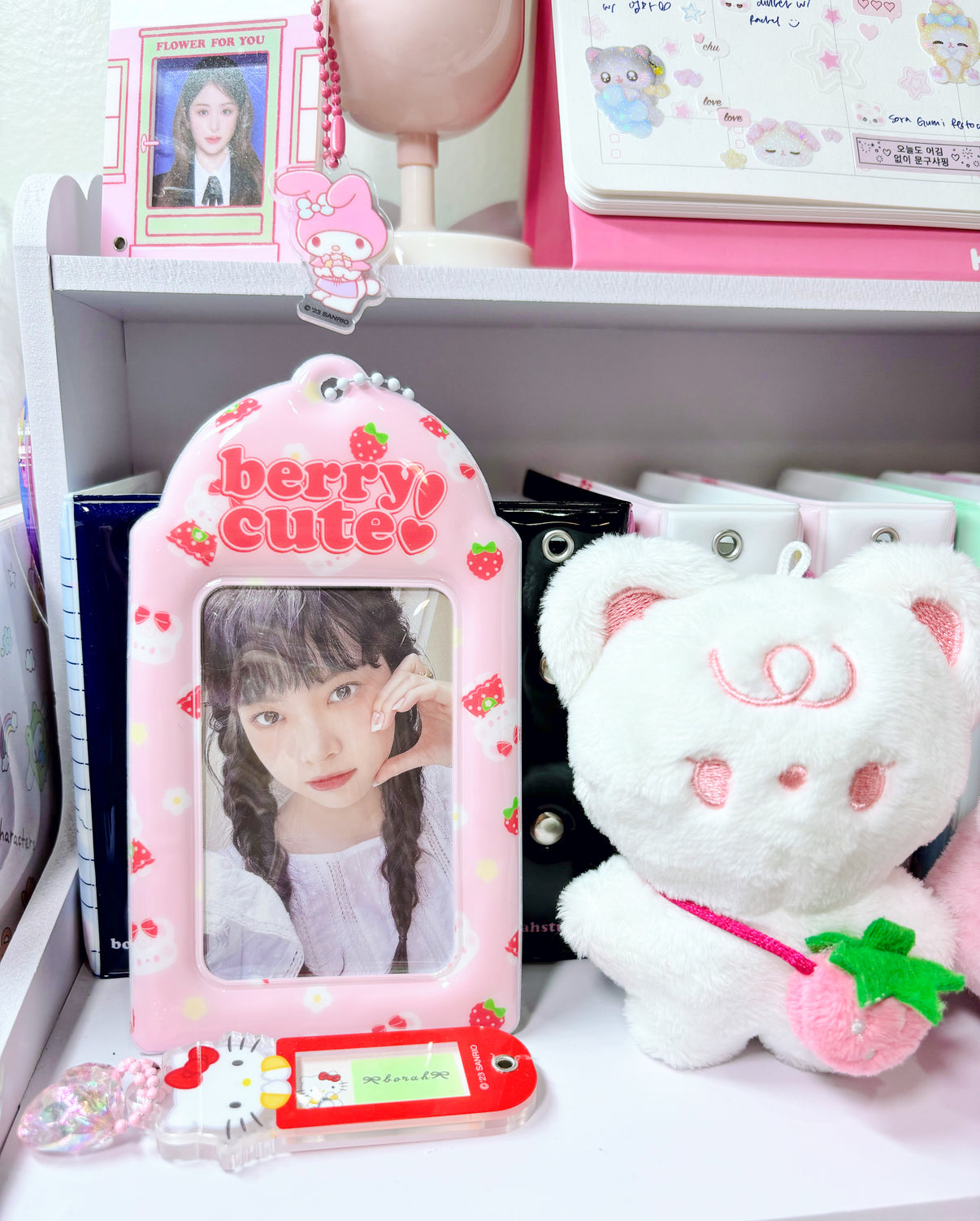 [borahstudio] Honey Strawberry Photocard Holder – It's Deco Day