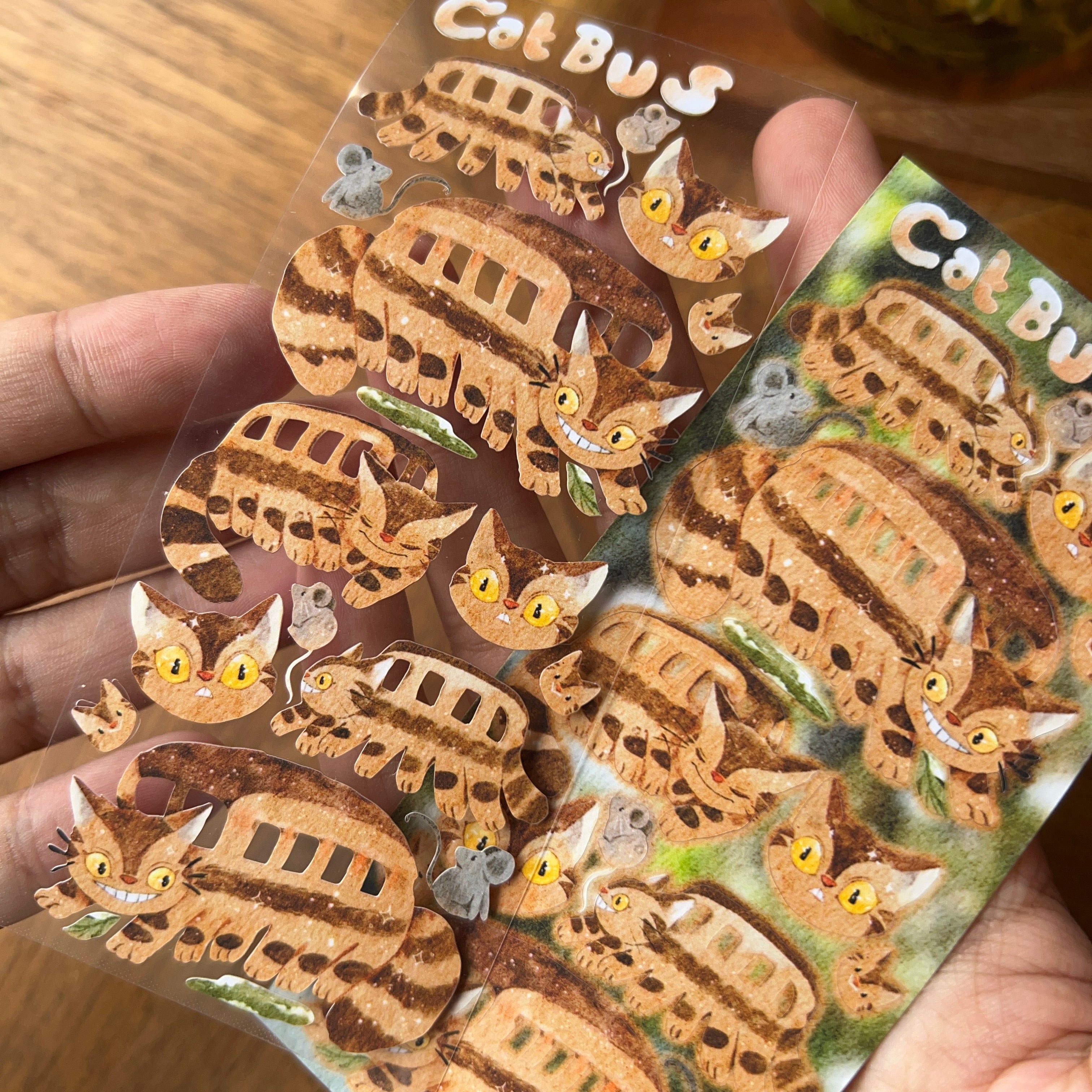 [Dailylouisbella] Movies Inspired Deco Sticker (Cat bus, Velvet Matte ...