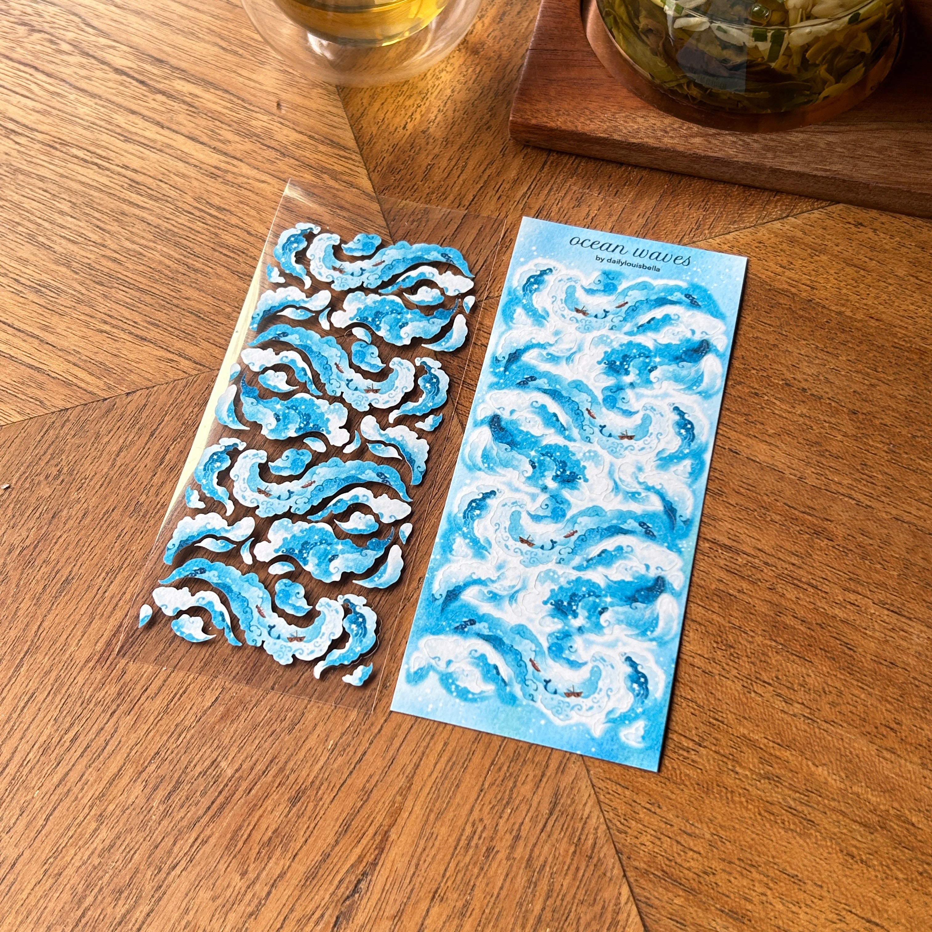 [Dailylouisbella] Movies Inspired Deco Sticker (Ocean Waves, Velvet Ma ...