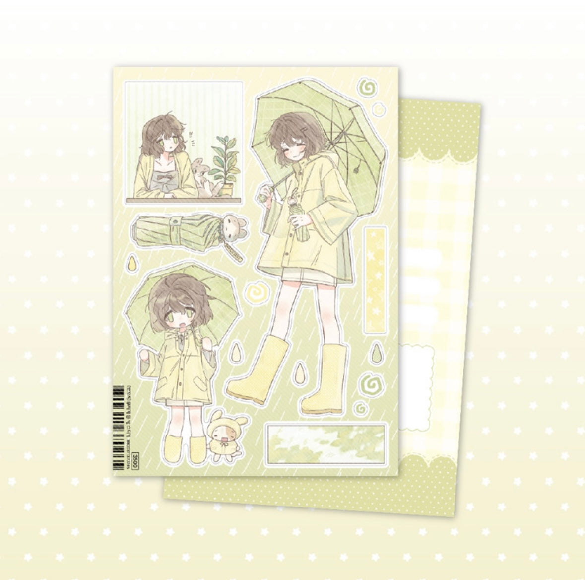 [Chocozy Family] The Day the Rainbow Appeared Sticker Sheet – It's Deco Day