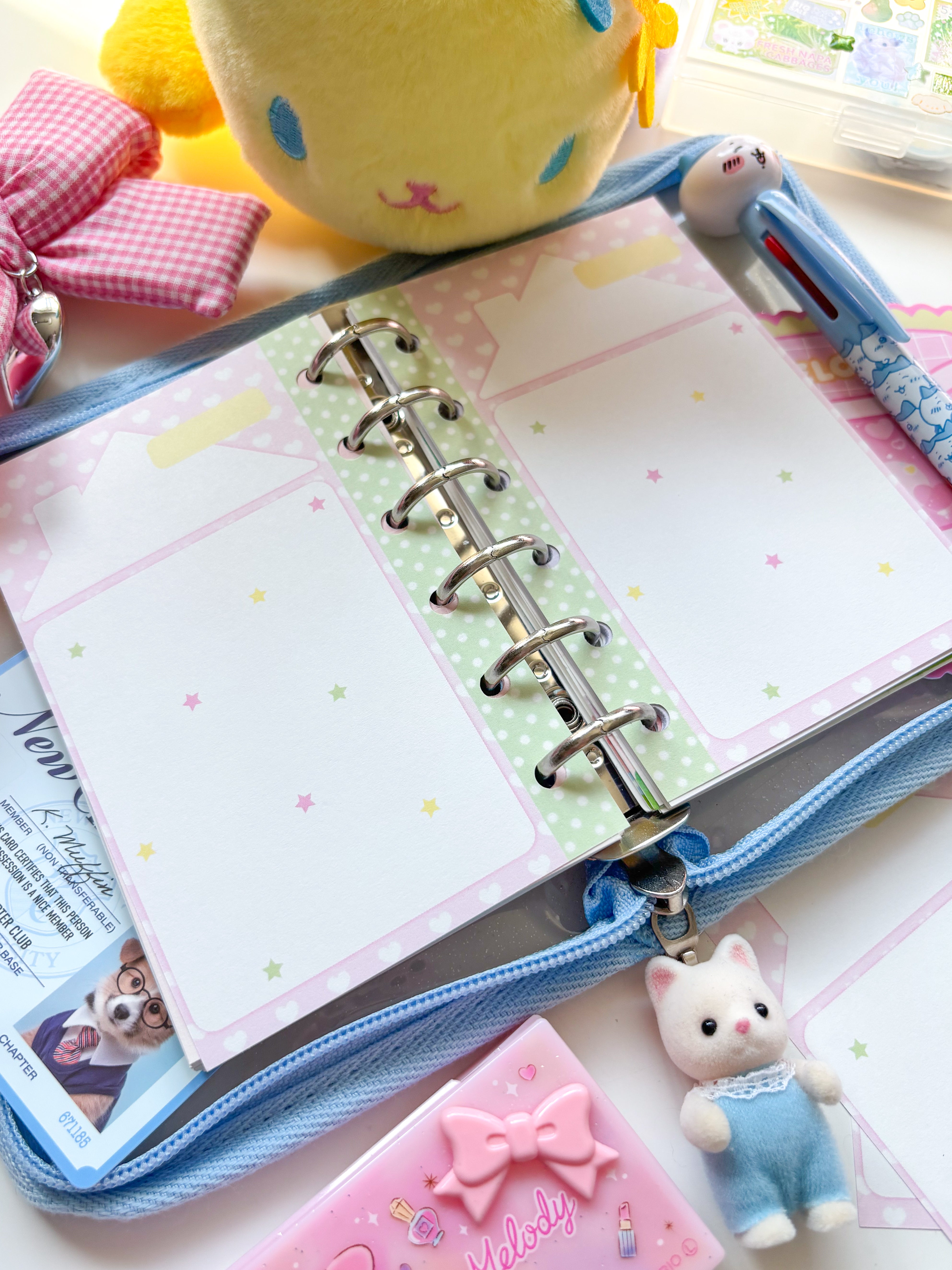 [Borah Studio] Sweet Home A7 Diary Inserts / Refills (20 sheets) – It's ...