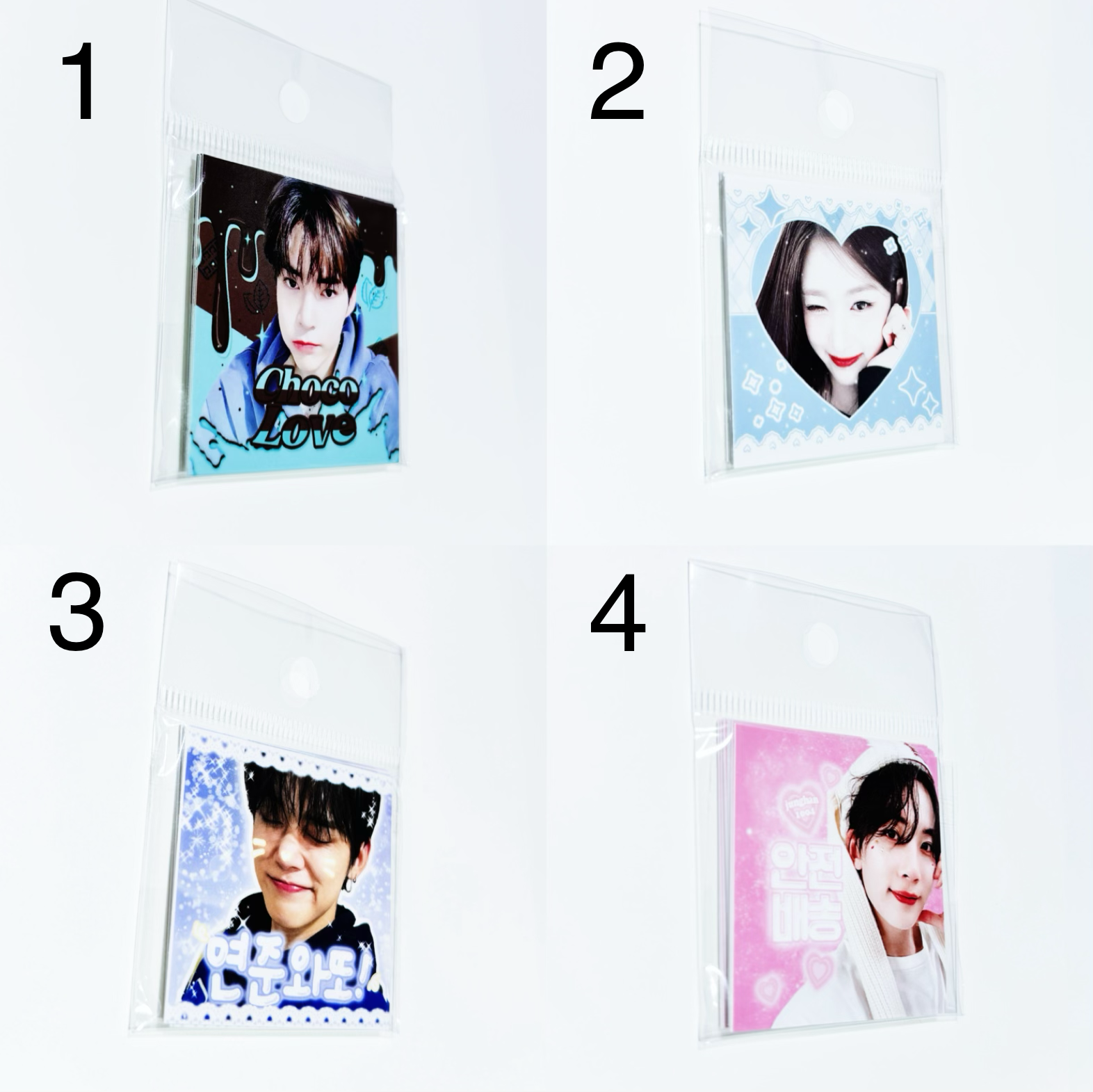 [Stationery Korea] Kpop Idol Sticker (10 pcs per pack) – It's Deco Day