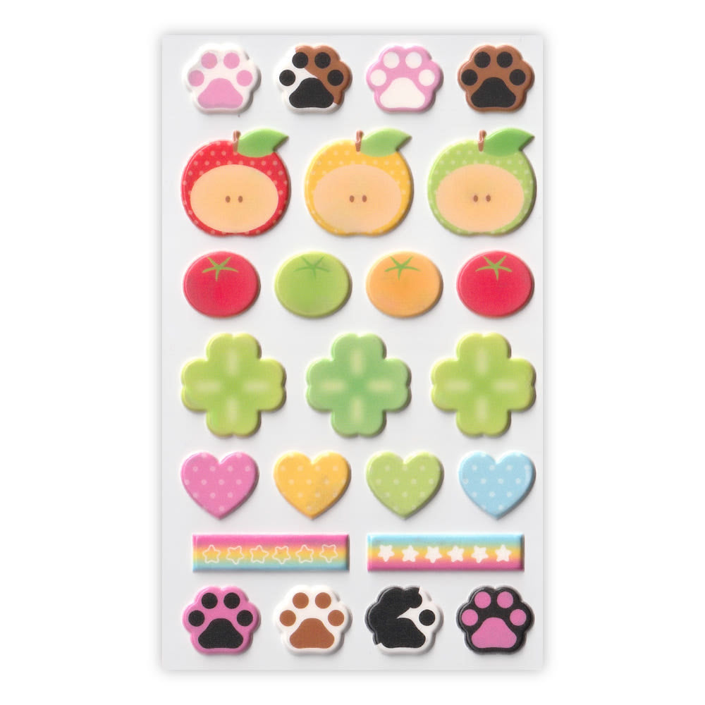[A Scoop of P] Cute Marsh Marshmallow Sticker Sheet – It's Deco Day