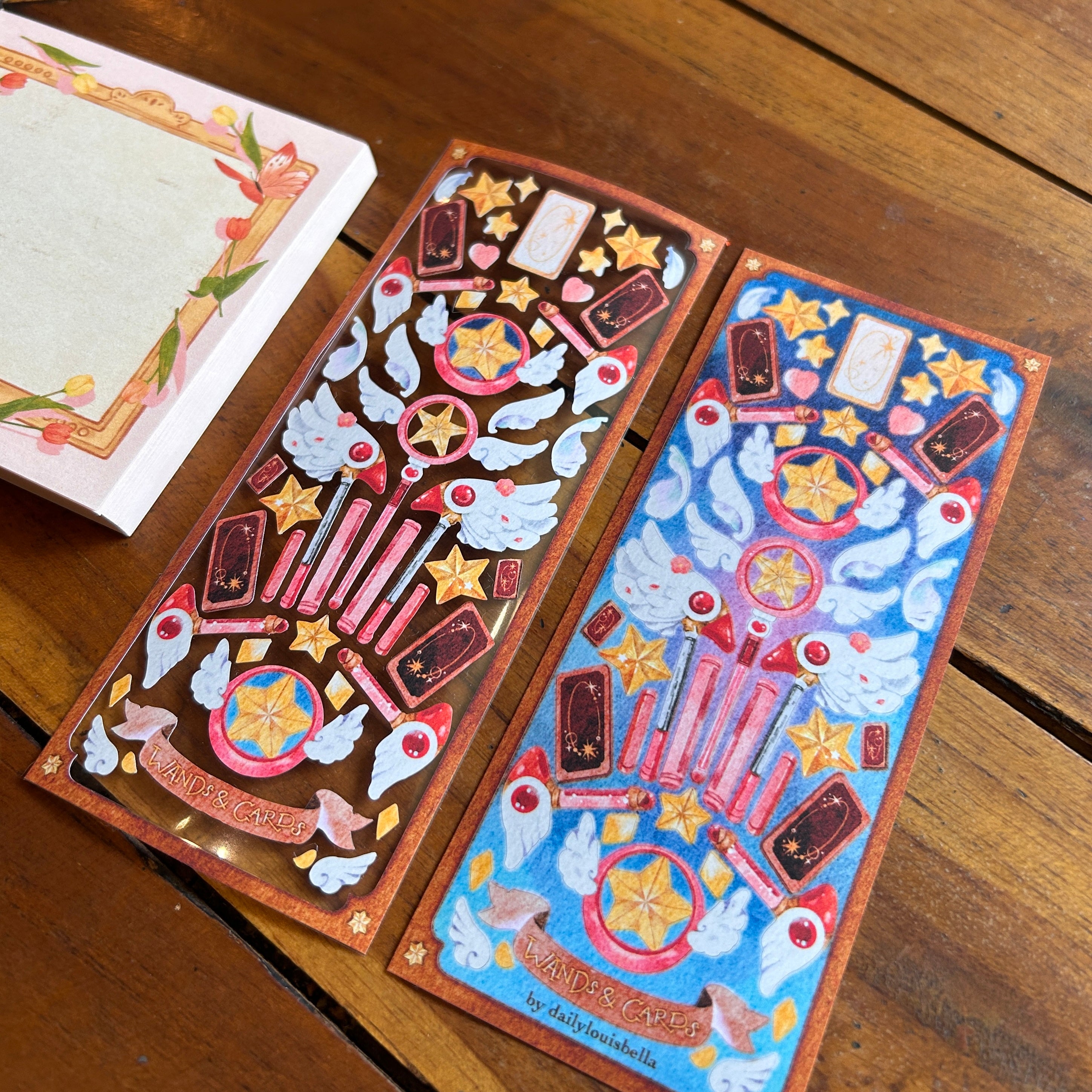 [Dailylouisbella] Wands & Cards Deco Sticker – It's Deco Day