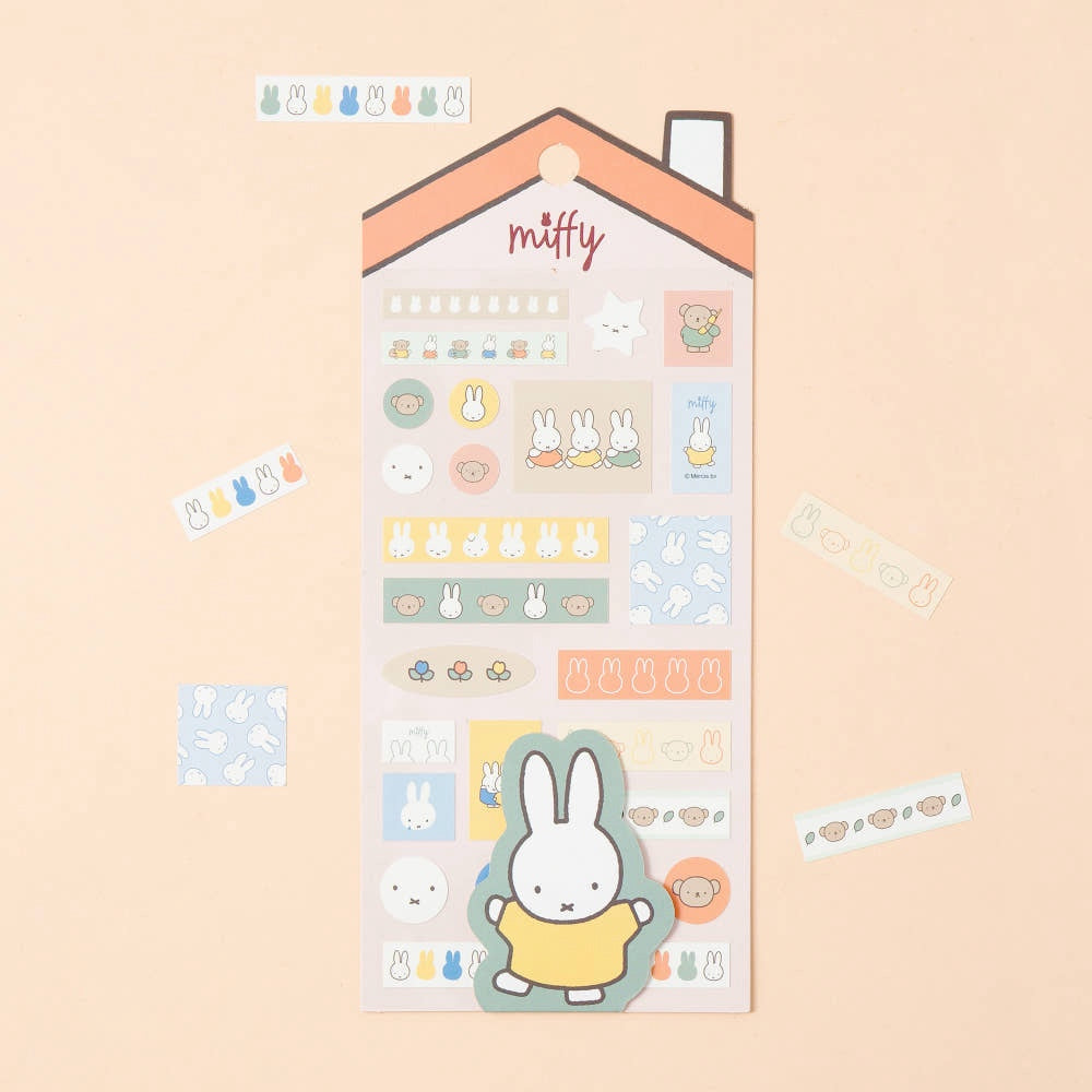 [Miffy Korea] Miffy Point Deco Sticker Sheet – It's Deco Day