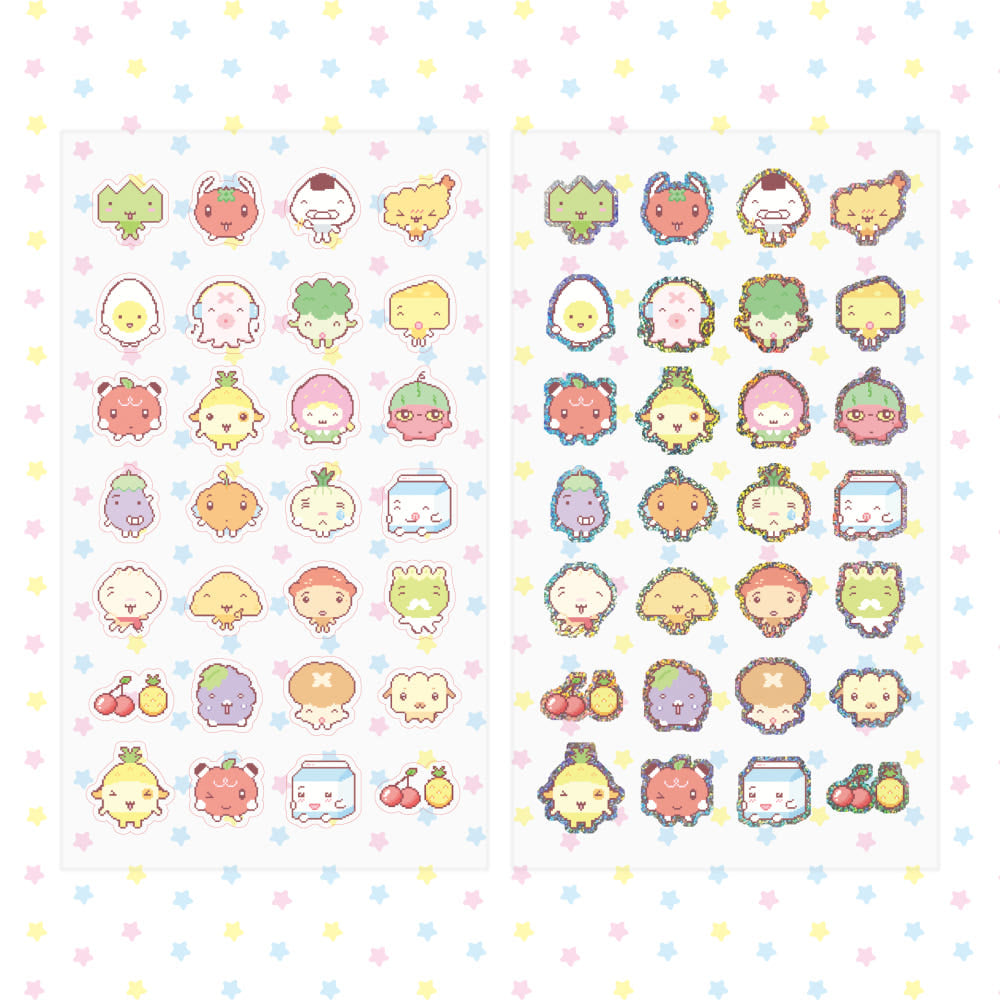 [Jhove Studio] Refrigerator Friends Deco Sticker Sheet – It's Deco Day