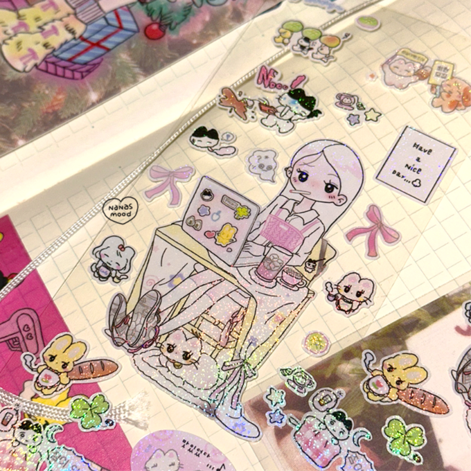 [Nanasmood] Have a Good Time Sticker Sheet – It's Deco Day