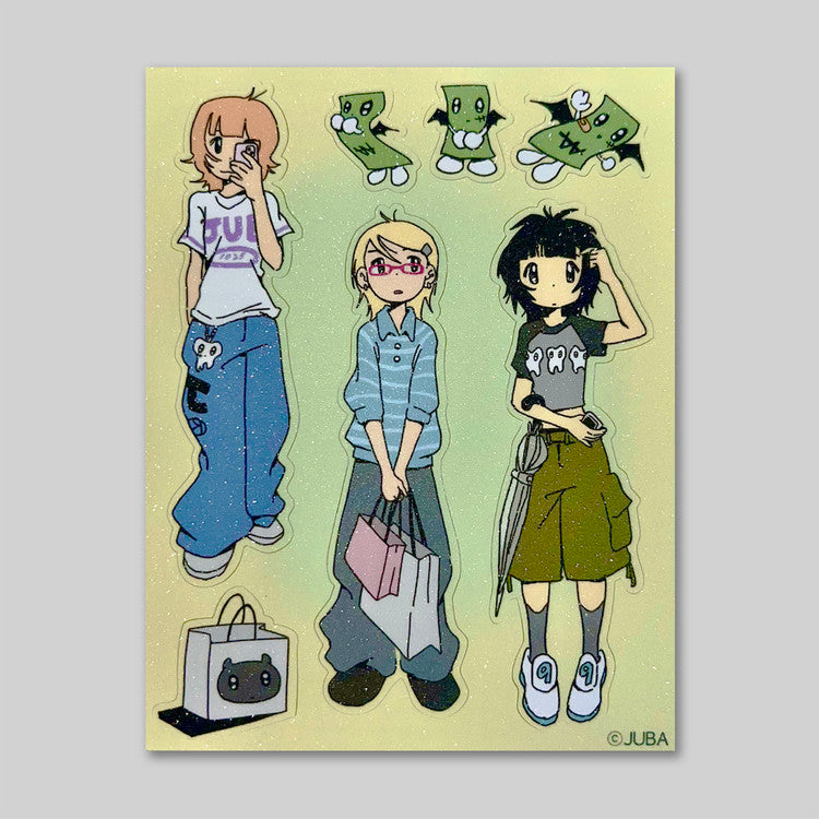 [Juba] Outing Sticker Sheet – It's Deco Day