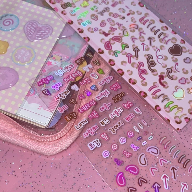 [Cherish 203] 203 Purikura Sticker – It's Deco Day