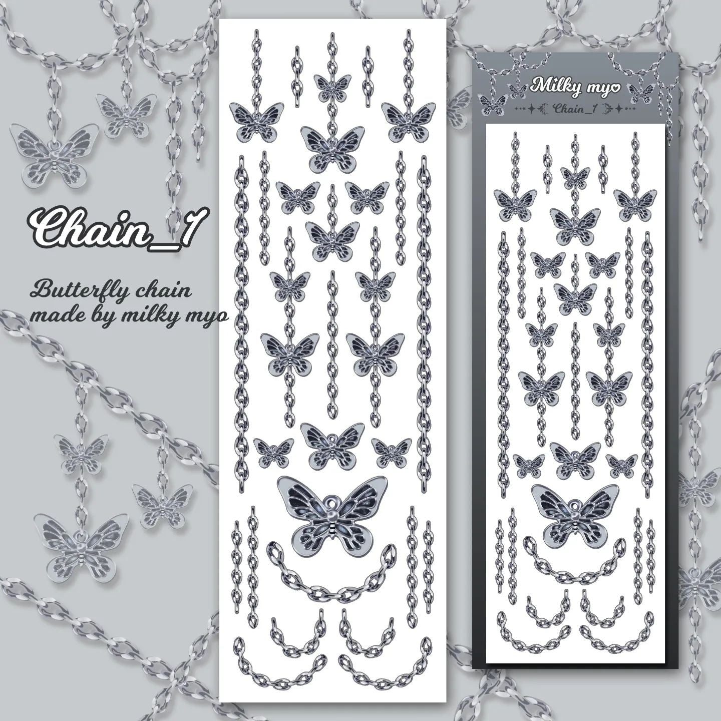 [밀키묘] Chains (3 types) – It's Deco Day